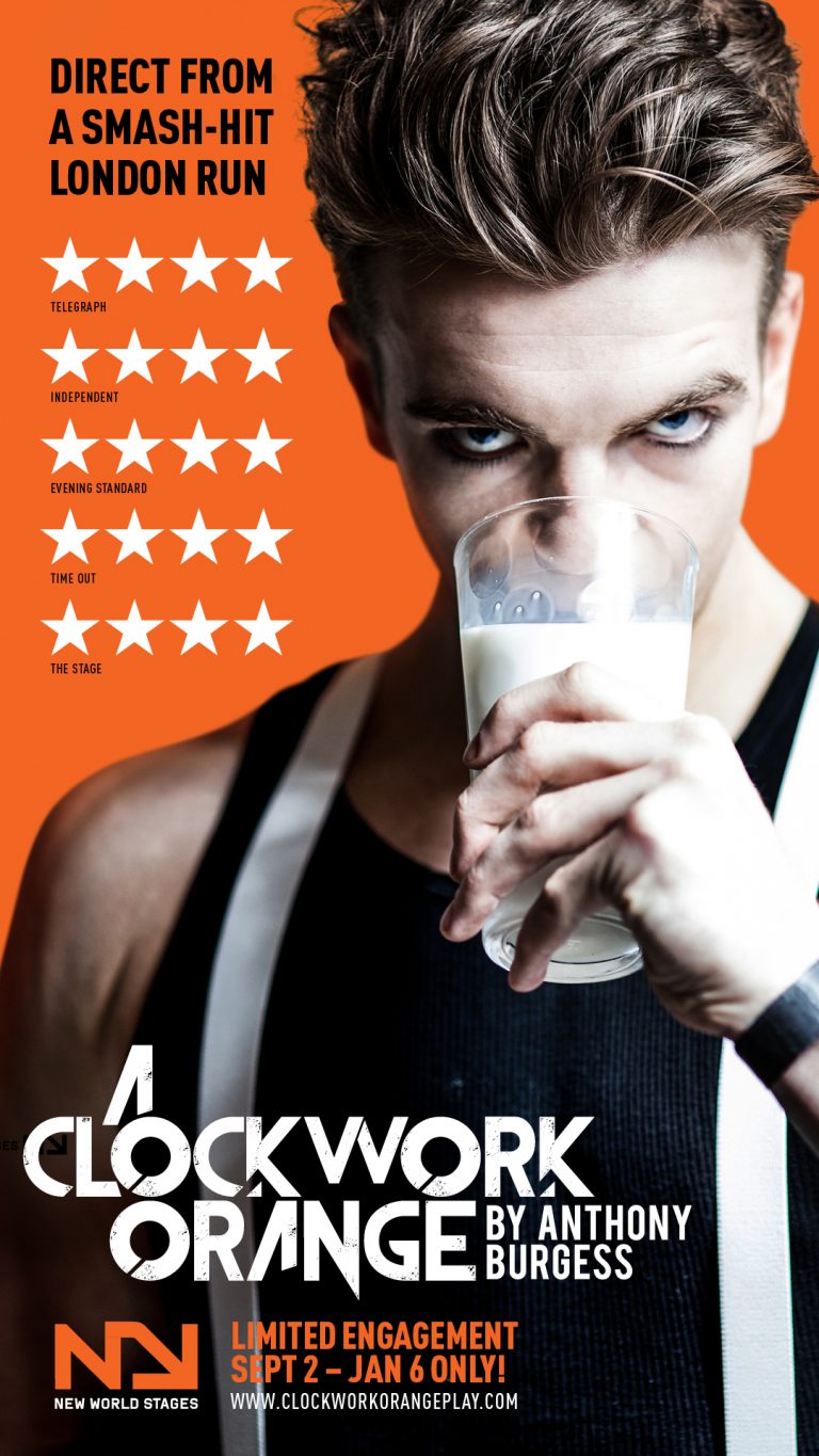 A Clockwork Orange on stage in NYC - The International Anthony Burgess ...